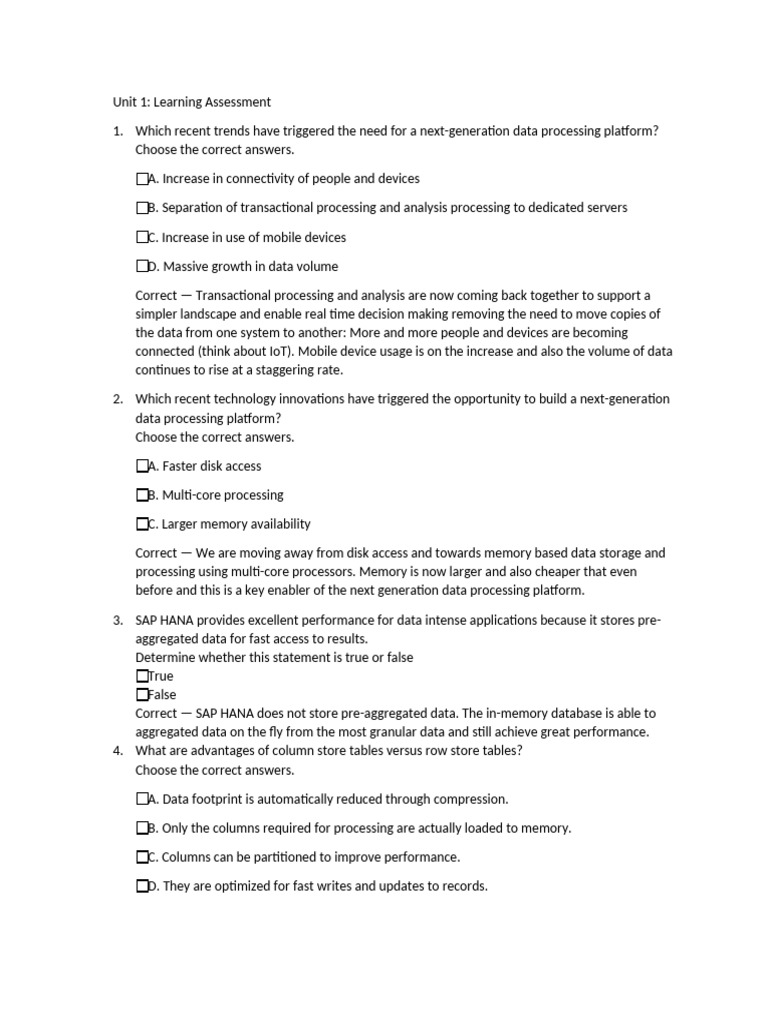 HA100 - Learning Assessment | PDF | Computer Data Storage | Databases