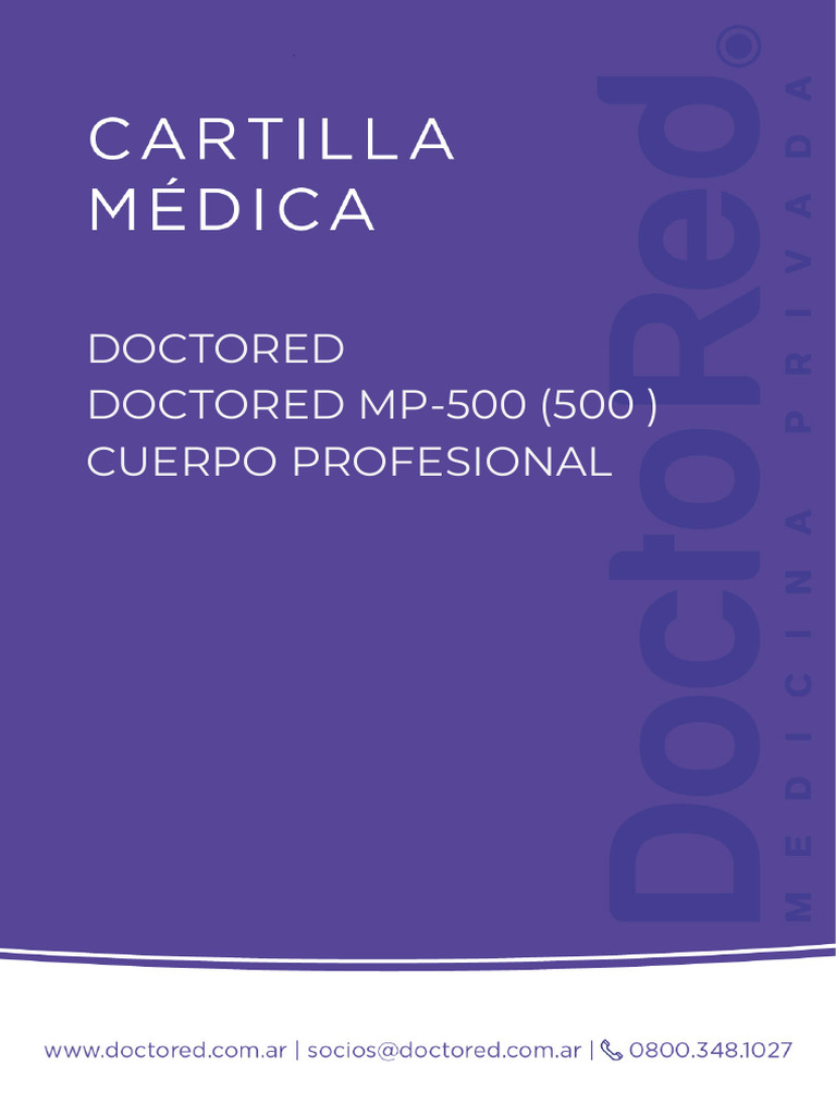 Cartilla Doctored 500 | PDF | Argentina | Buenos Aires