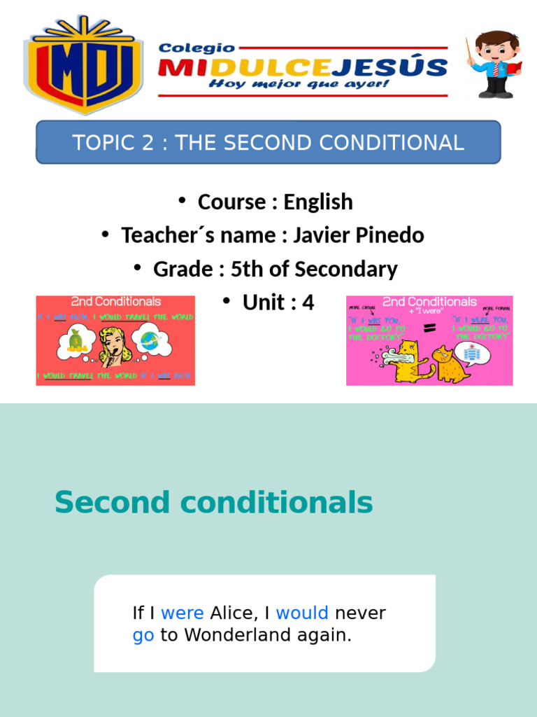 The Second Conditional | PDF