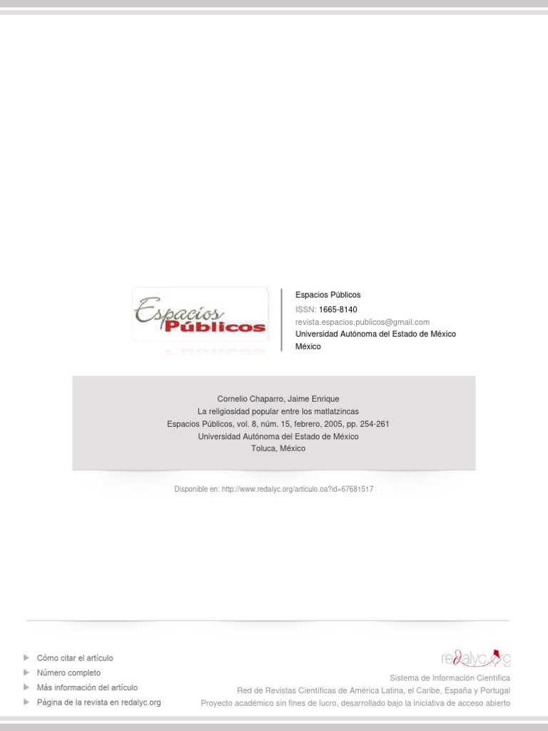 La Religiosidad Popular Entre Los Matlat | PDF