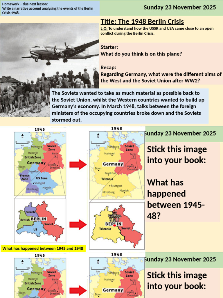 L6 Berlin Crisis JMI | PDF | West Germany | International Relations
