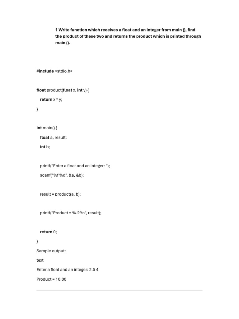 lab 6 pdf | PDF | Integer (Computer Science) | Pointer (Computer Programming)