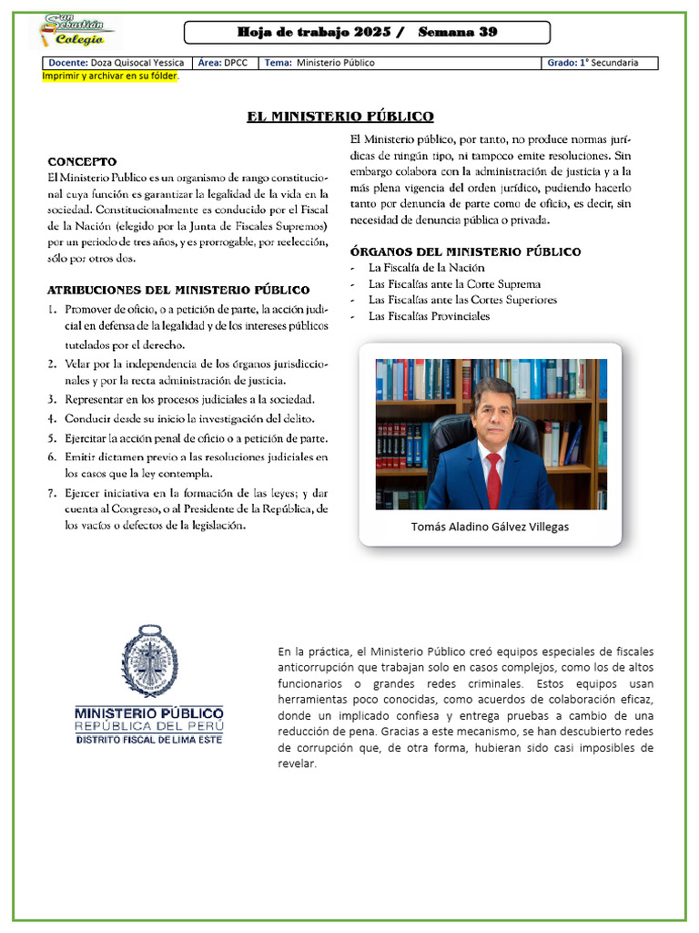 S39 - 1ro - Sec - DPCC | PDF