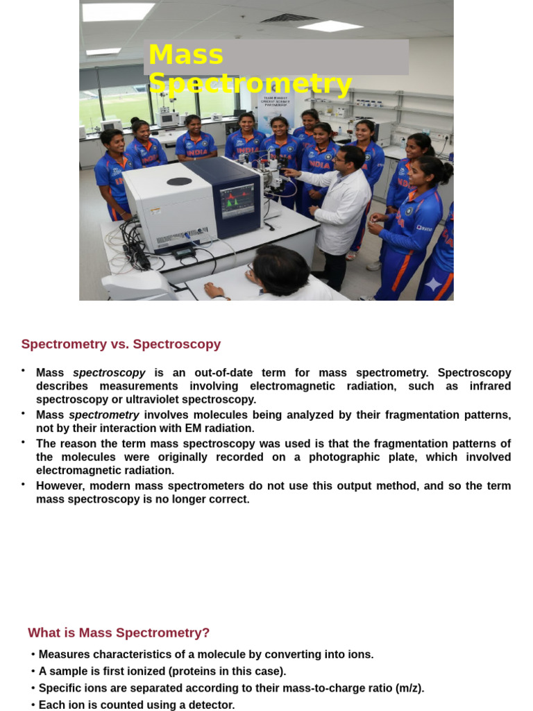 Understanding Mass Spectrometry Basics | PDF | Mass Spectrometry ...