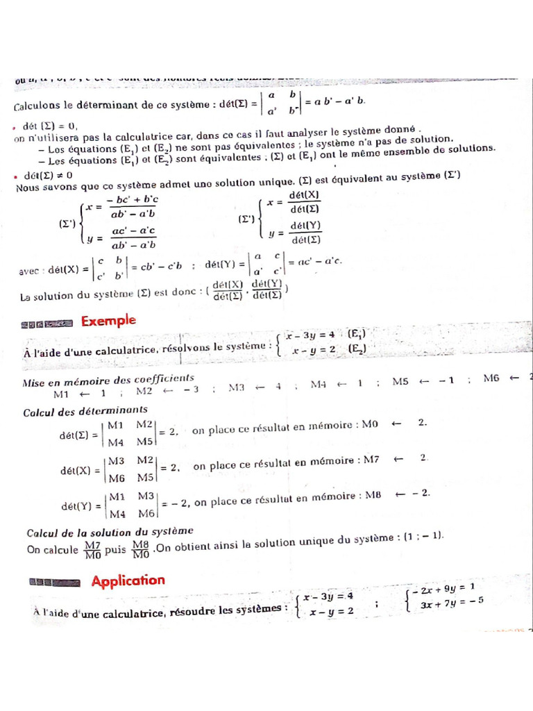 PDFReader_chap2 Système d'Équations Et Inéquations | PDF