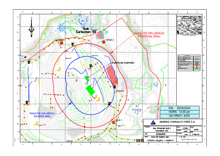 TOPO-OP-SK-D-001_PLANO DE VOLADURA_250424 | PDF