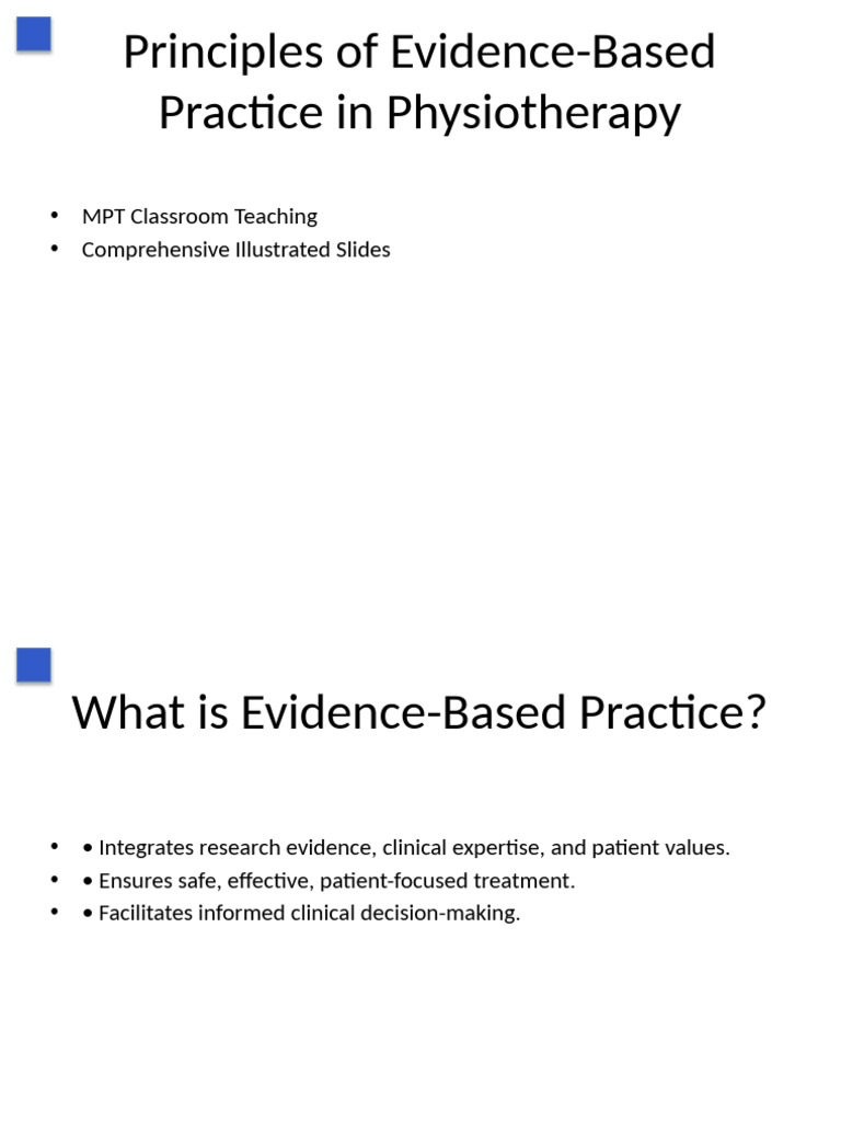 EBP Enhanced Design PPT | PDF