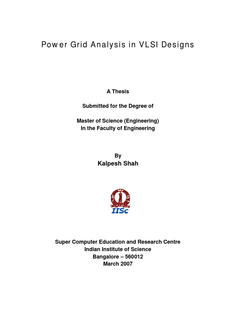 ASIC Power Groid Analysis | PDF | Electronic Circuits | Cmos