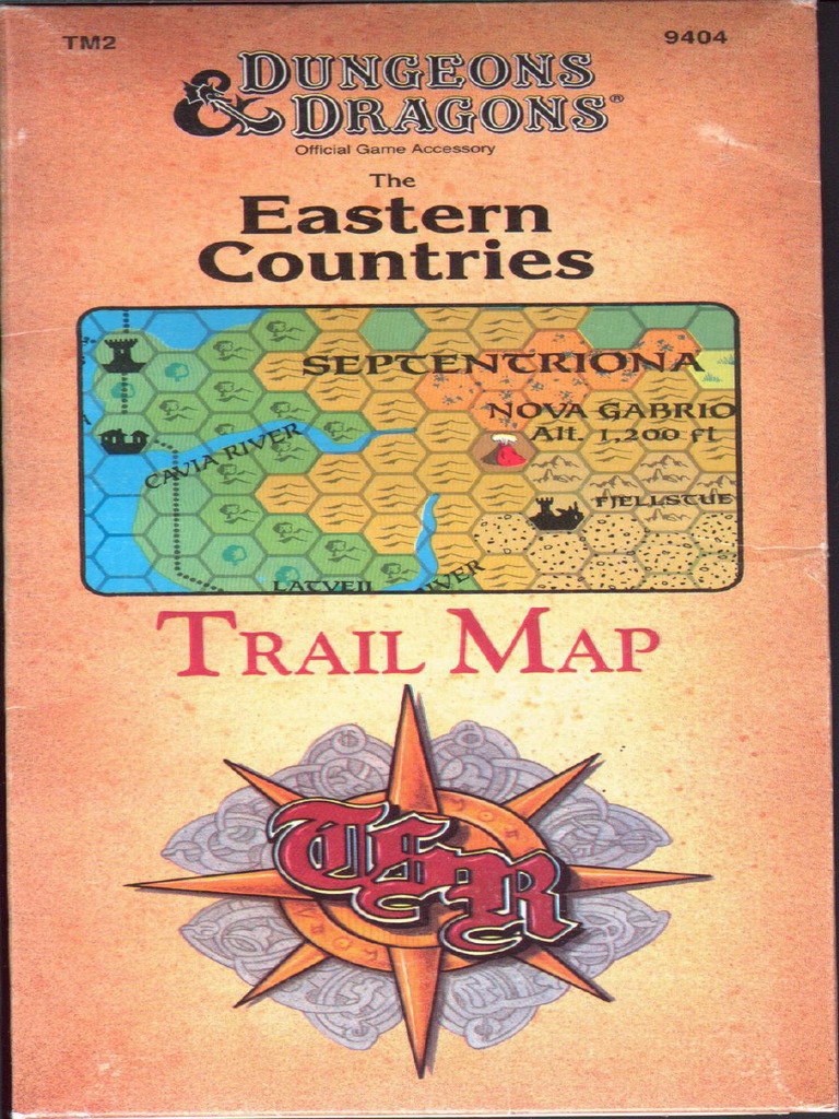 Mystara Map-The-Eastern-Countries | PDF