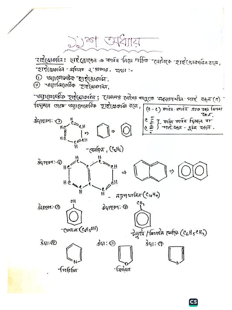 SSC Chapter 11 Organic Chemistry Note | PDF
