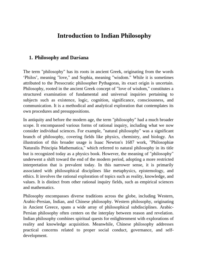 Overview of Indian Philosophy Traditions | PDF | Four Noble Truths | Yoga
