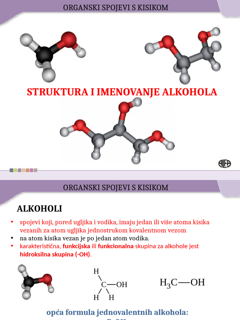 Alkoholi Sve | PDF