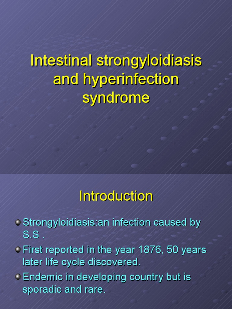Strongyloidiasis: Risks and Manifestations | PDF | Interleukin 4 ...