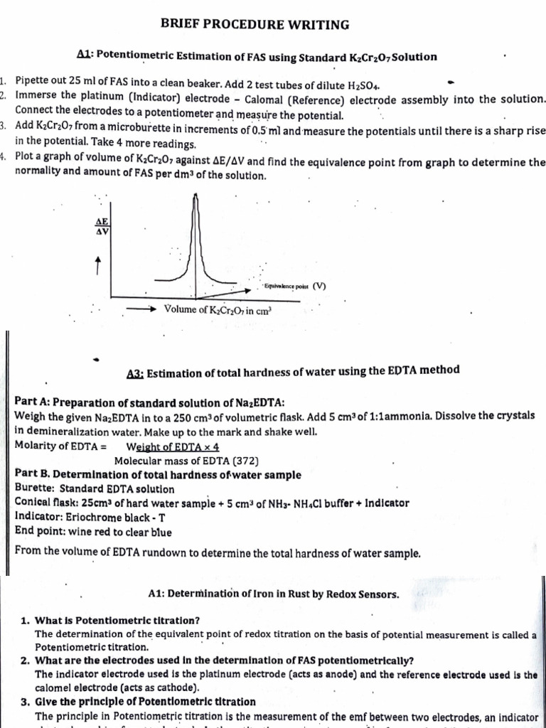 Chemistry Lab (Batch 1) | PDF