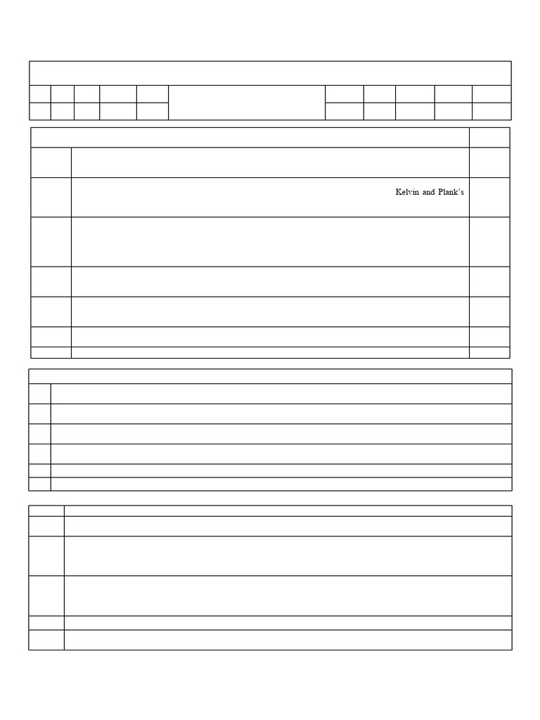 Syllabus | PDF | Steam | Heat