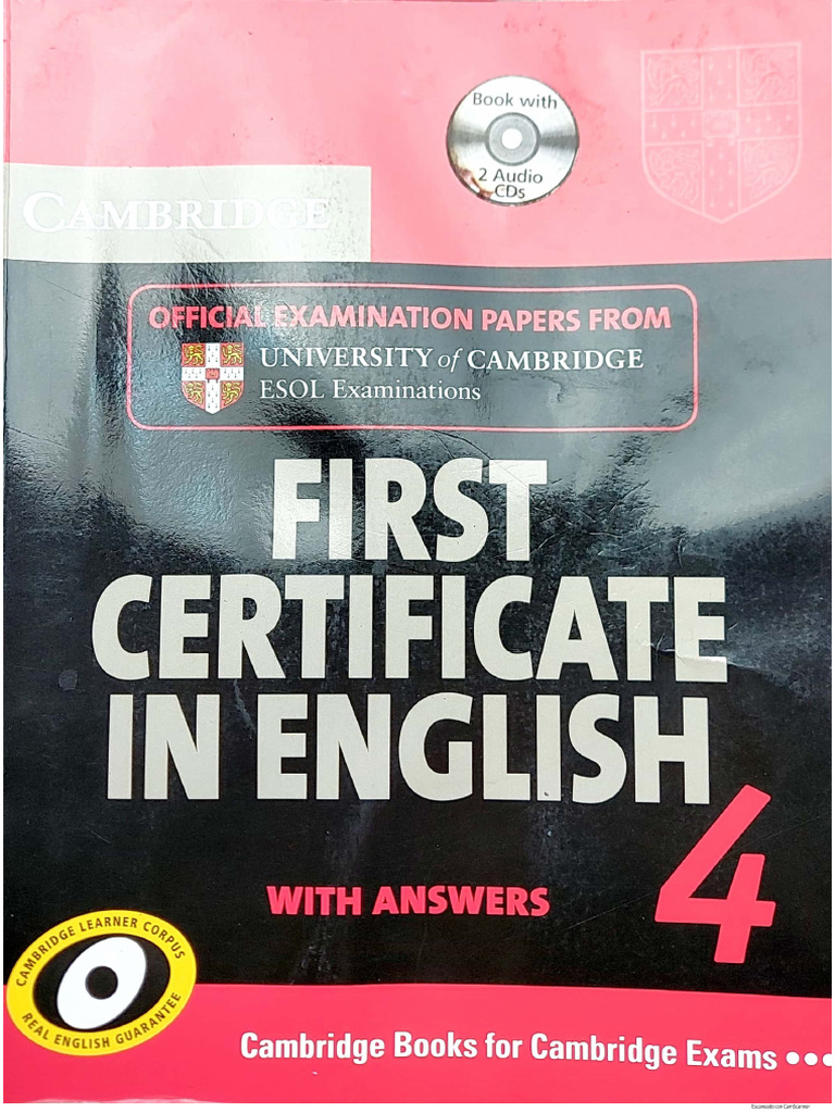 FCE Test 3 With Answers | PDF