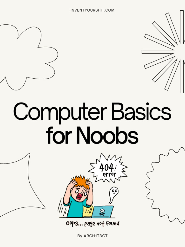 Computer Basics for Beginners Guide | PDF | Cpu Cache | Random Access ...