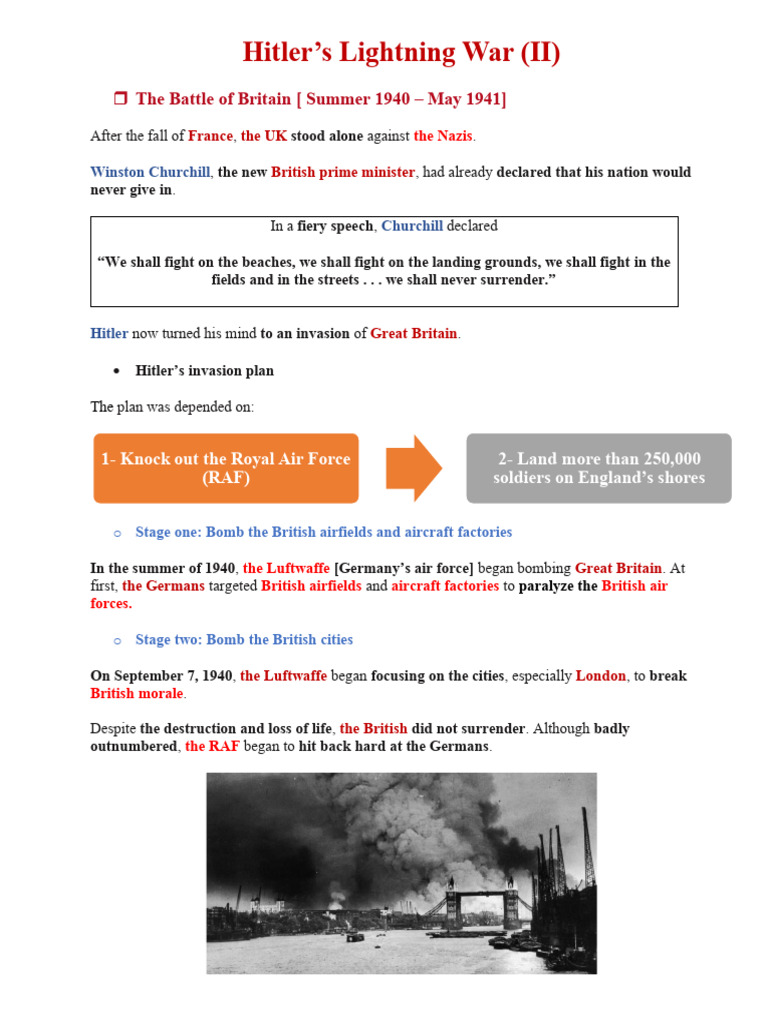 Hitler's Lightning War (II) | PDF | Erwin Rommel | Operation Barbarossa