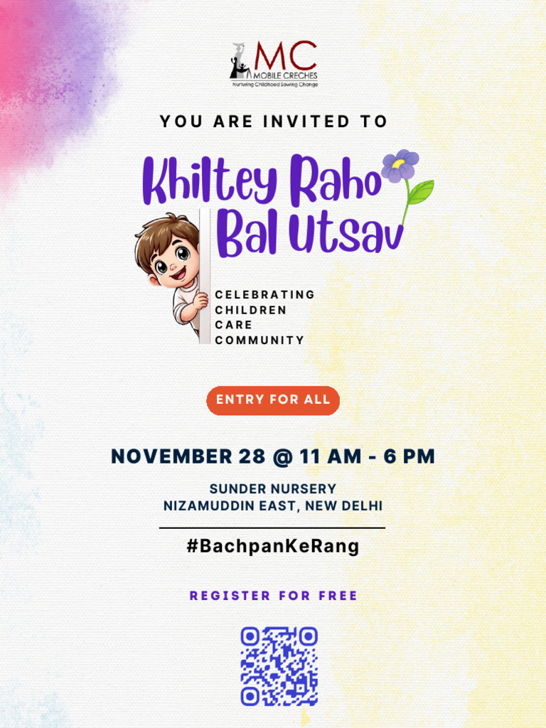 Knowledge Fair Flyer 2025 - Mobile Creches | PDF