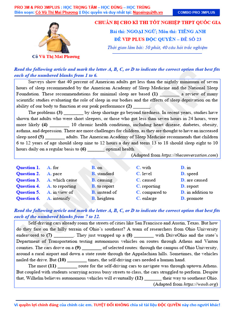 20030278-1749748050464-co-vu-mai-phuong-plus-3-de-so-23 | PDF | Vietnam