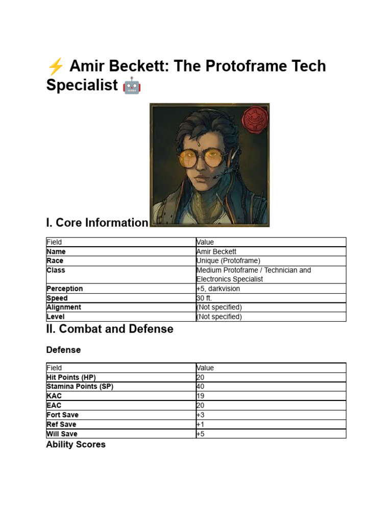 Amir Beckett | PDF