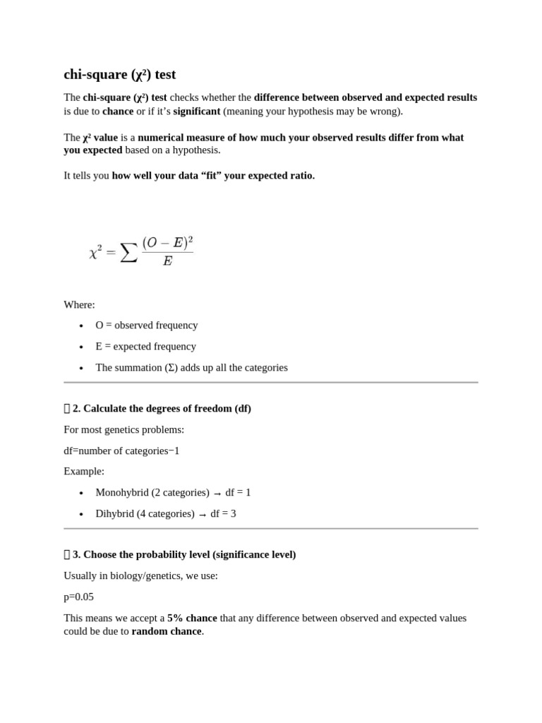 Understanding the Chi-Square Test | PDF