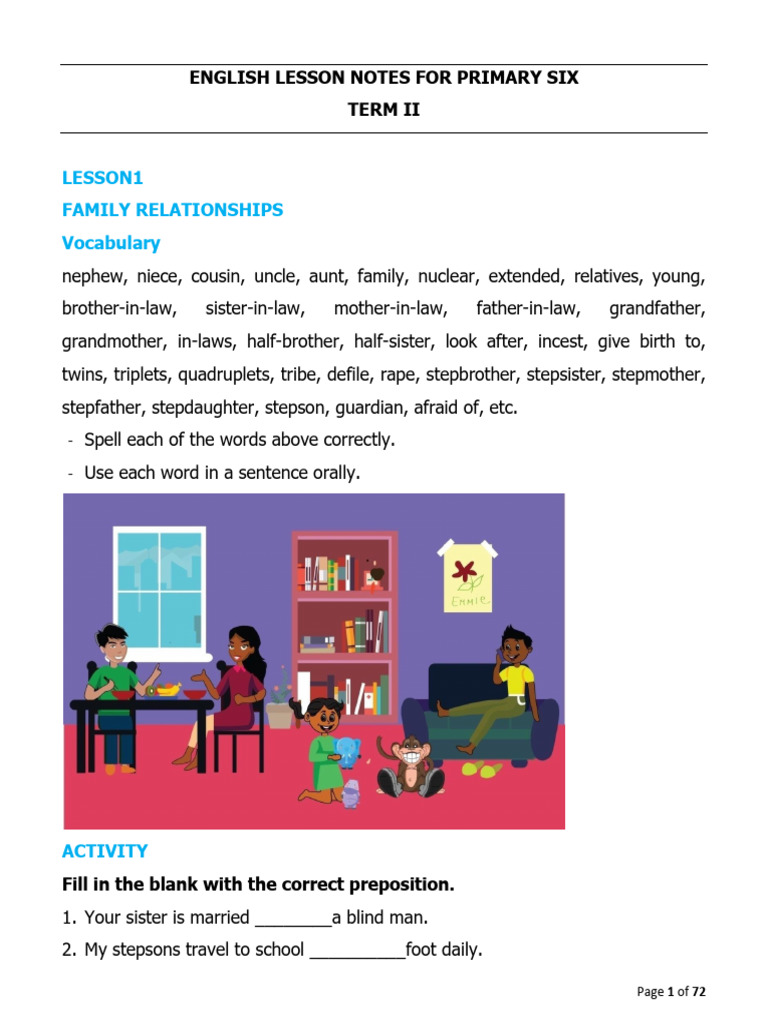 Term Two | PDF | Verb | Adverb