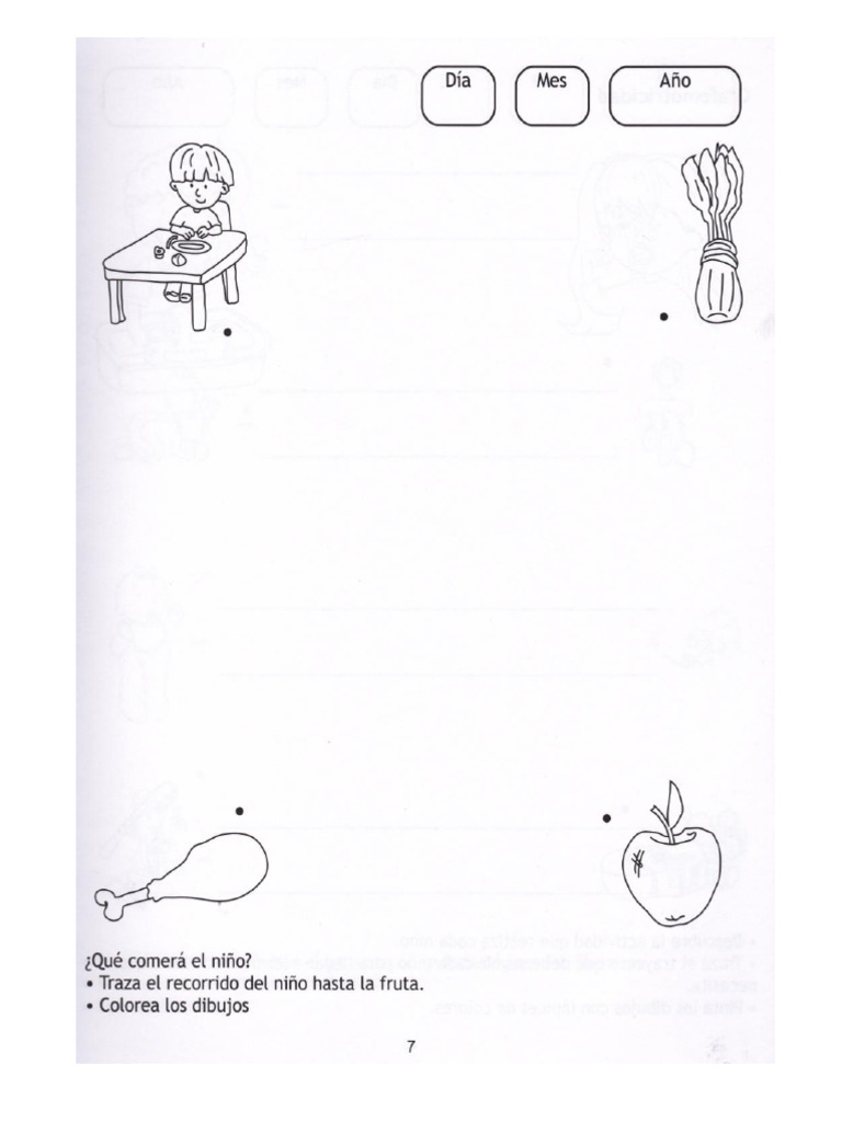 Actividades de Grafomotricidad Infantil | PDF | Lápiz | Papelería