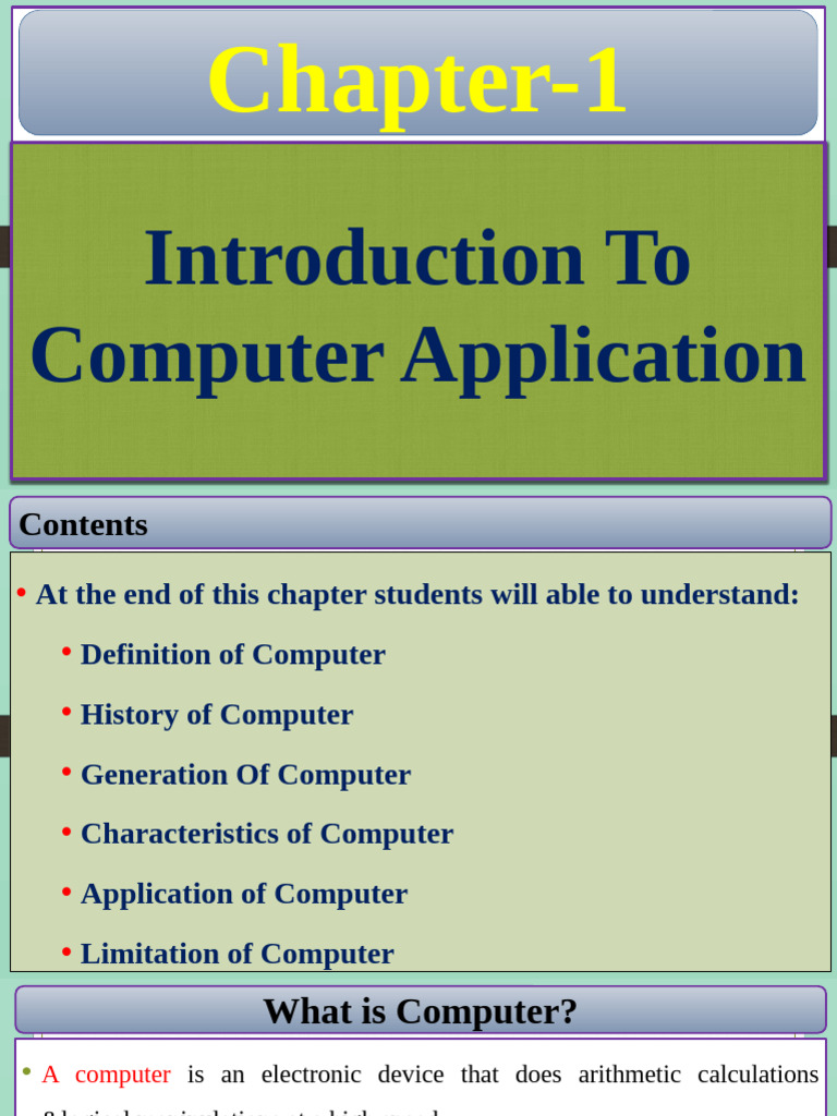 Chapter 1 | PDF | Integrated Circuit | Computer Data Storage