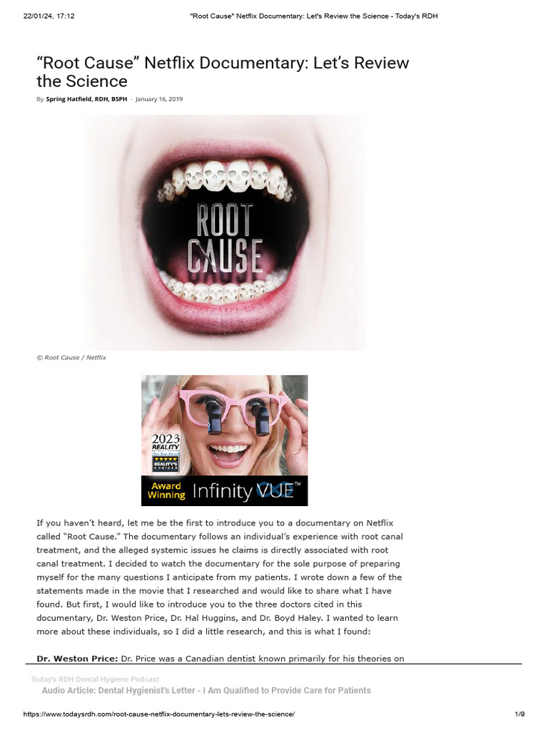 "Reviewing 'Root Cause' Documentary Science" | PDF | Immunology ...