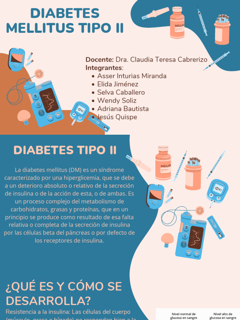 Diabetes Mellitus Tipo 2: Diagnóstico y Tratamiento | PDF | Diabetes ...
