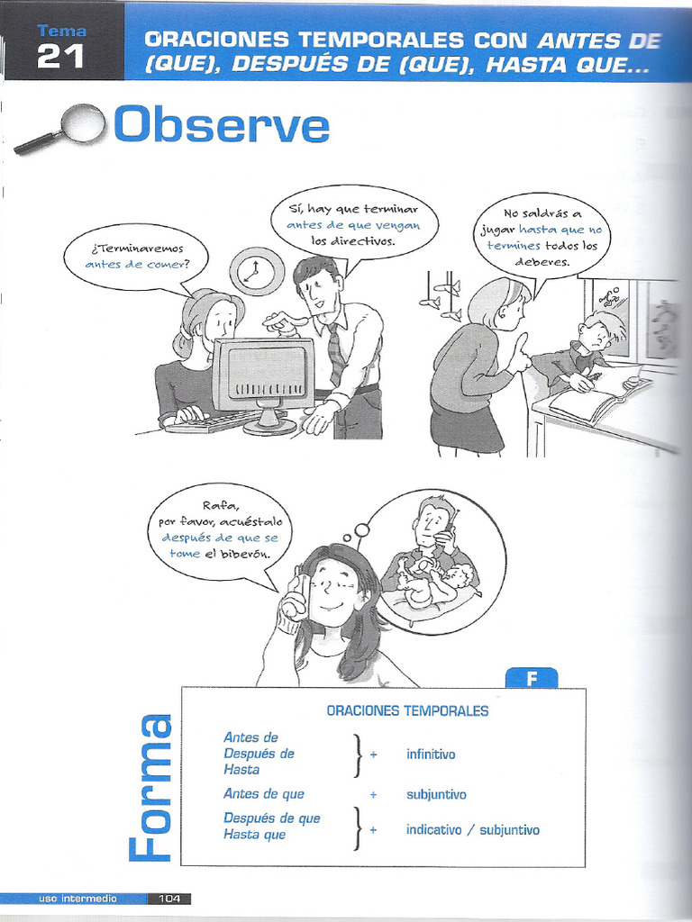 Expresiones y Subjuntivo | PDF