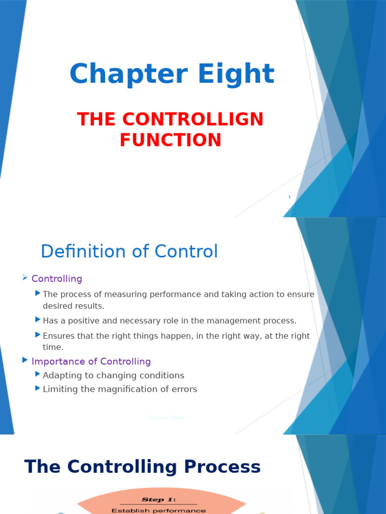 Understanding the Controlling Function | PDF | Business