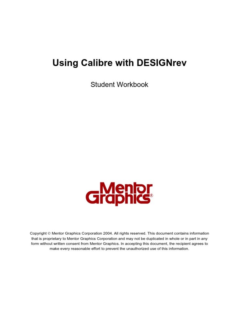 Using Calibre With DESIGNrev Student Workbook | PDF | Digital ...