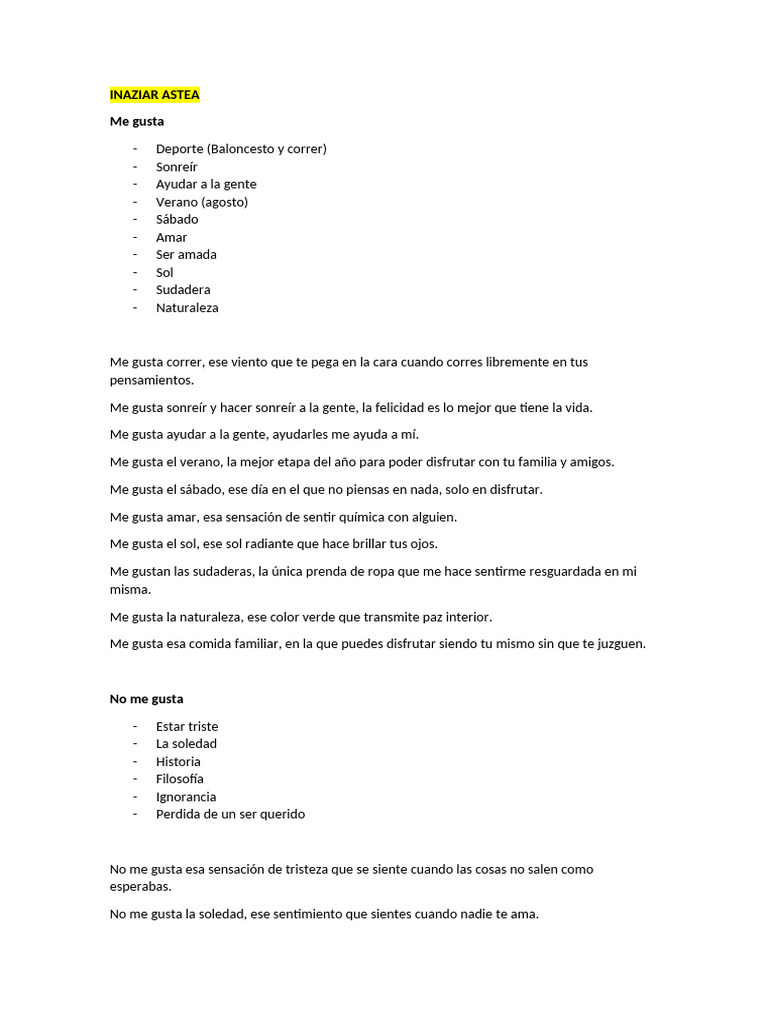 Inaziar Astea | PDF
