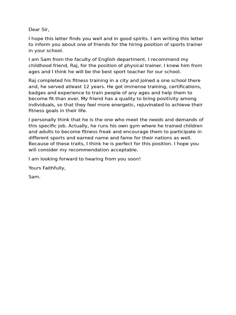 Dear Sir | PDF