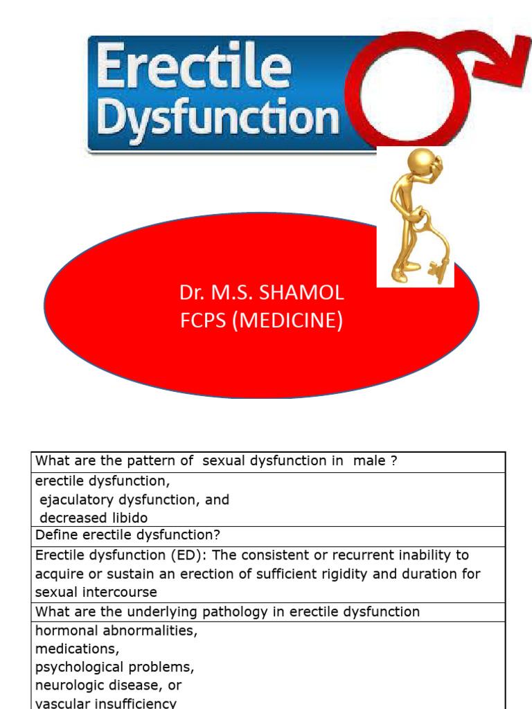Erectile Dysfunc Final 251122 141018 | PDF | Erectile Dysfunction ...