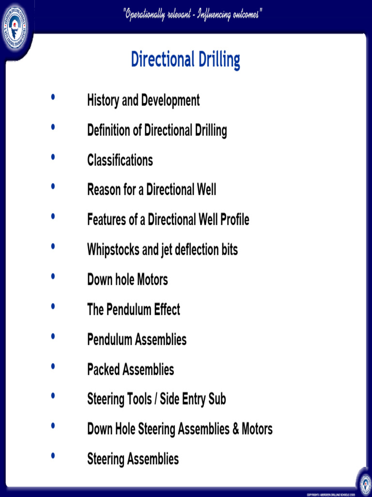 Chapter 5 Directional Drilling | PDF