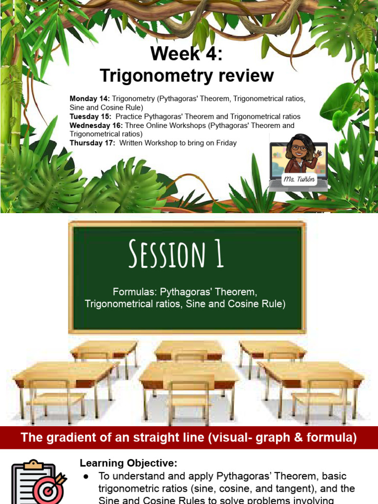 Trigonometry Workshop: Pythagoras & Ratios | PDF | Trigonometry ...