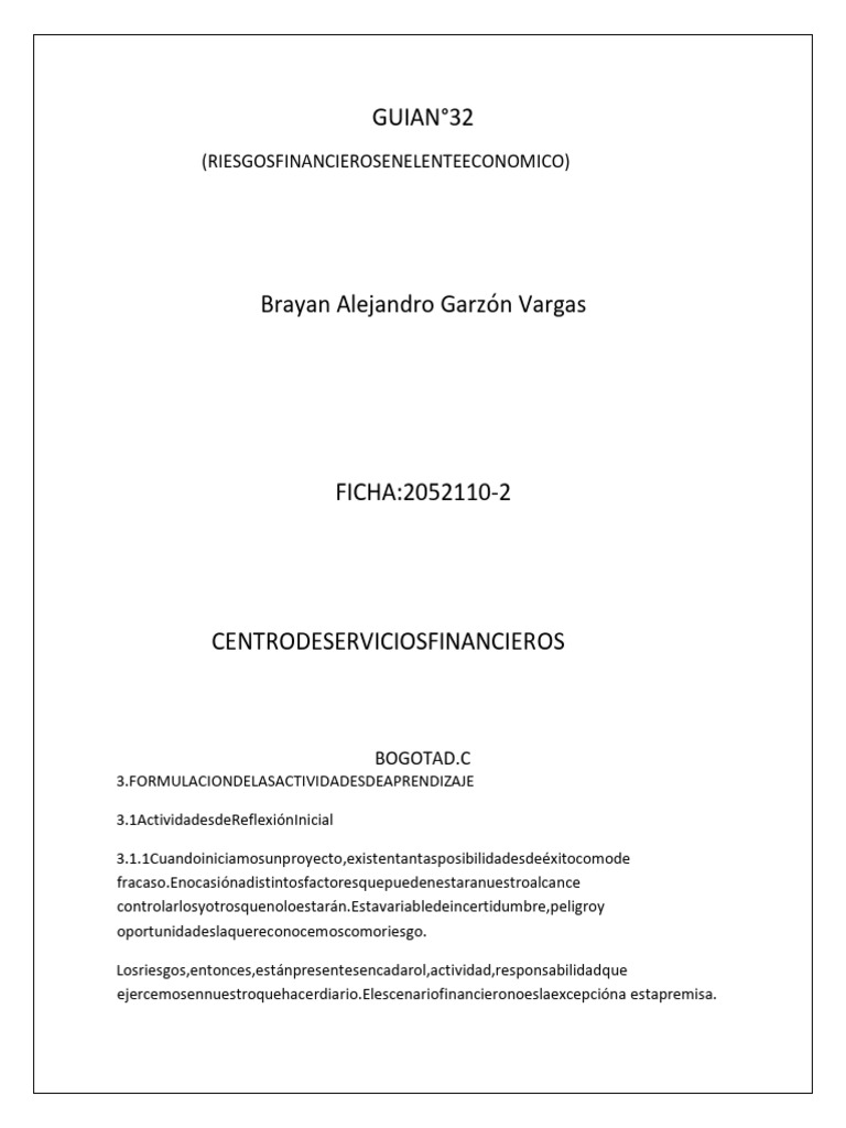 19GUIA 32 Brayan Alejandro Garzon | PDF | Economias | Sector privado