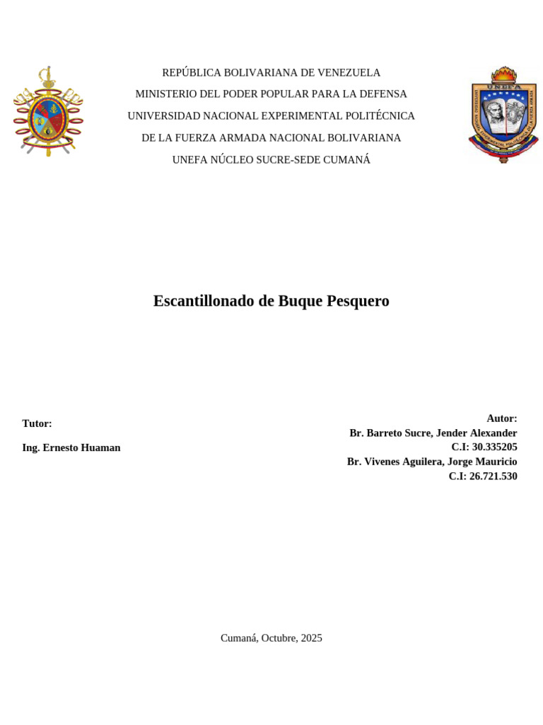 Escantillonado de Atunero, Jorge, Jender | PDF | Embarcación | Agua