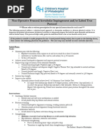 FAI Non-Operative Rehab Protocol Guide | PDF | Musculoskeletal ...