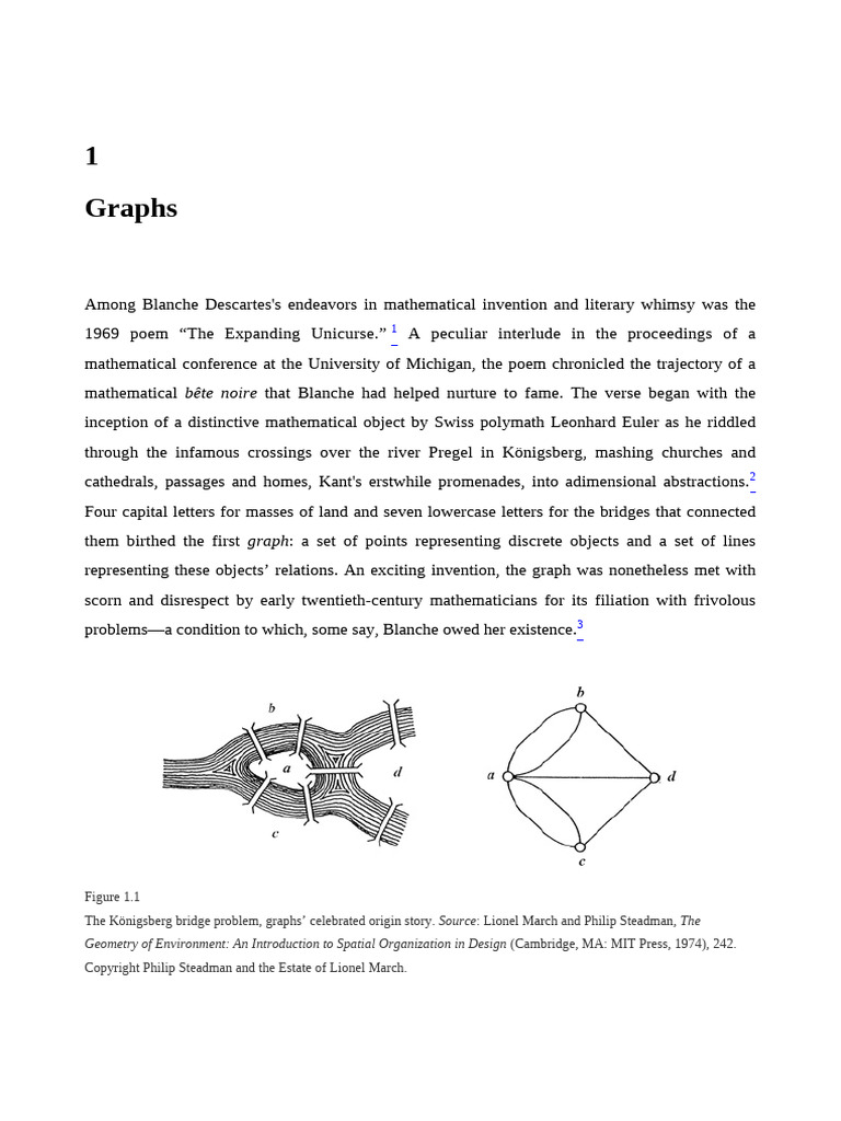 History of Graphs in Digital Architecture | PDF | Mathematics | Geometry
