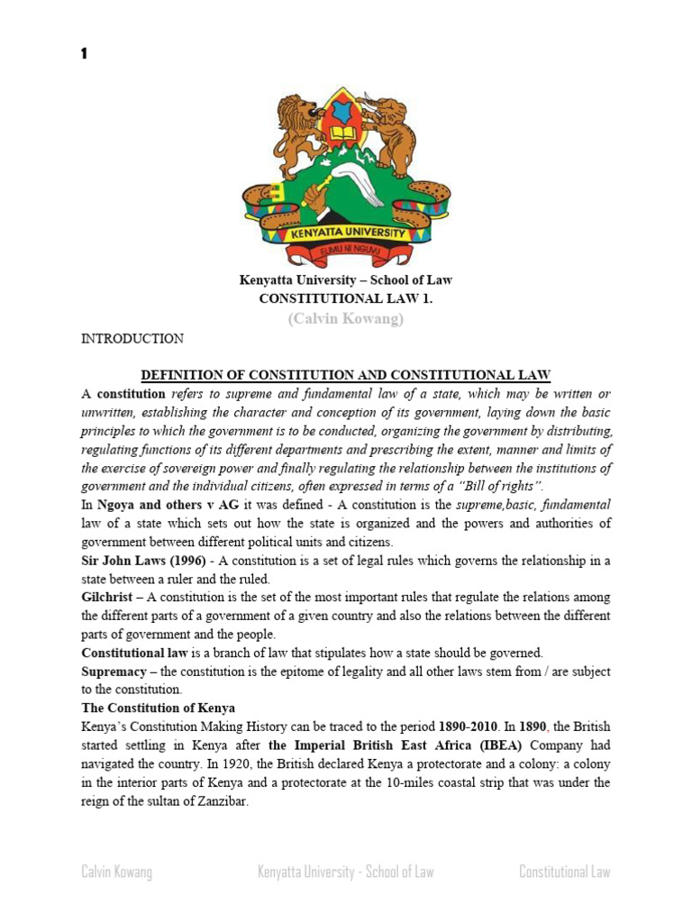 Constitutional Law - CK | PDF | Constitution | Social Equality