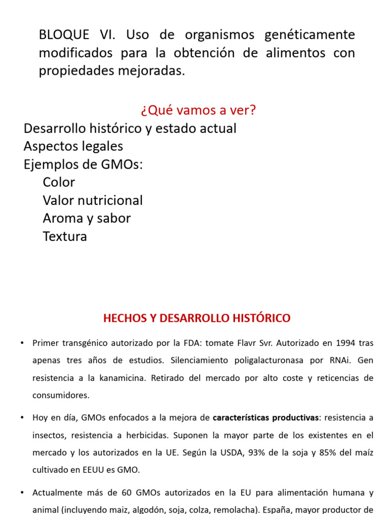 Gmos | PDF | Organismo genéticamente modificado