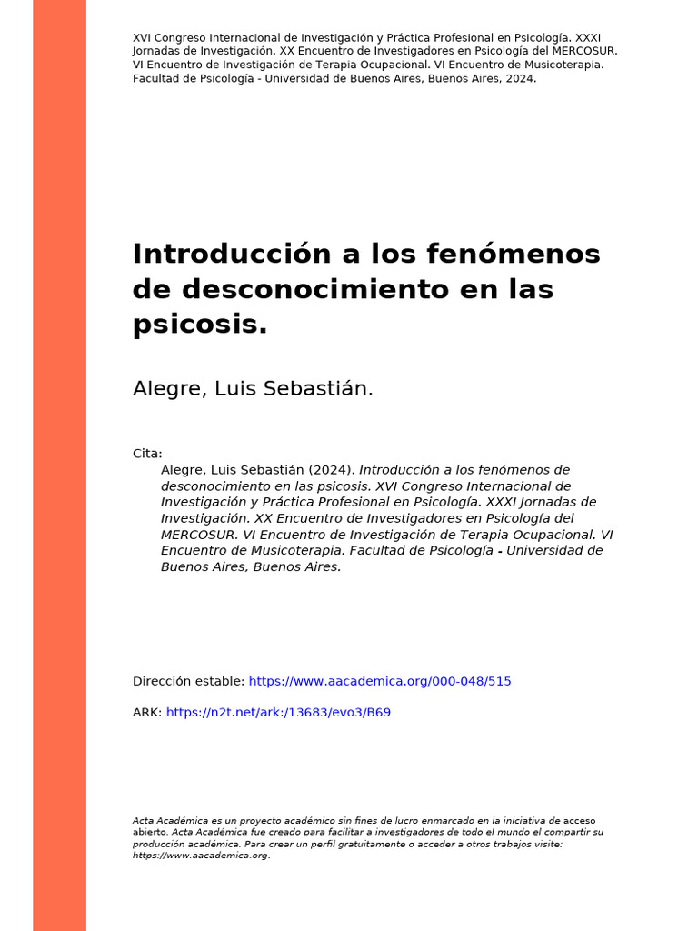 Alegre, Luis Sebastián (2024) - Introducción A Los Fenómenos de ...