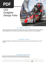 CO2 Dragster Design and Build Guide | PDF | Force | Newton's Laws Of Motion