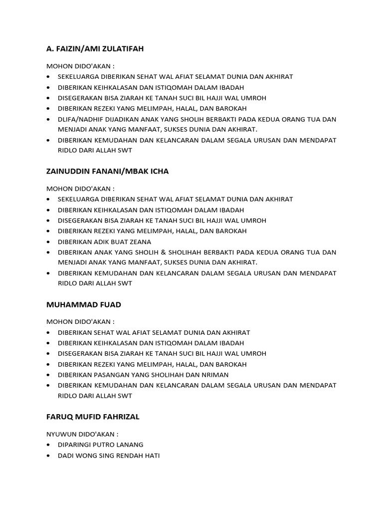 Doa Umroh F | PDF