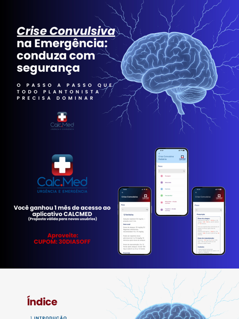 Crise Convulsiva na Emergência o que o médico não pode errar | PDF | Midazolam | Especialidades ...