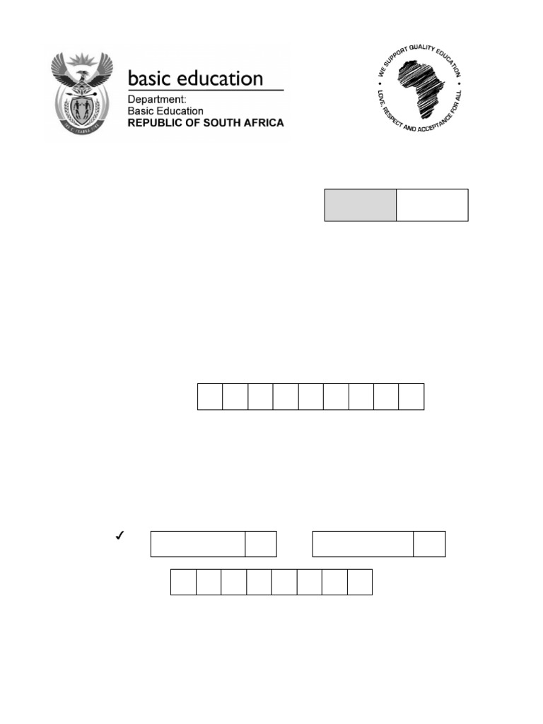 2015 ANA GR 7 Mathematics Test - 2015 | PDF | Rectangle | Perpendicular